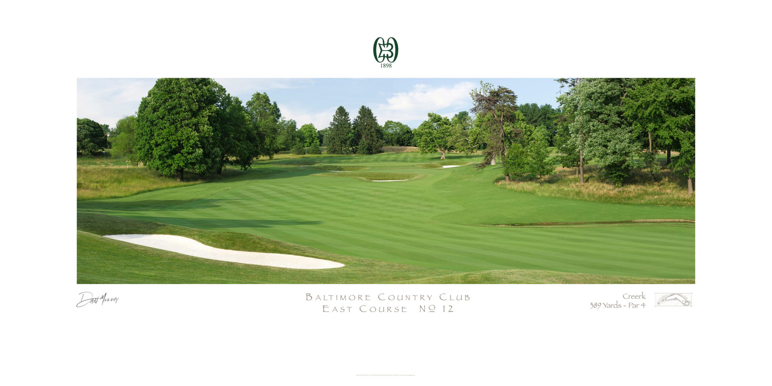 Baltimore Country Club No. 12 | Stonehouse Golf