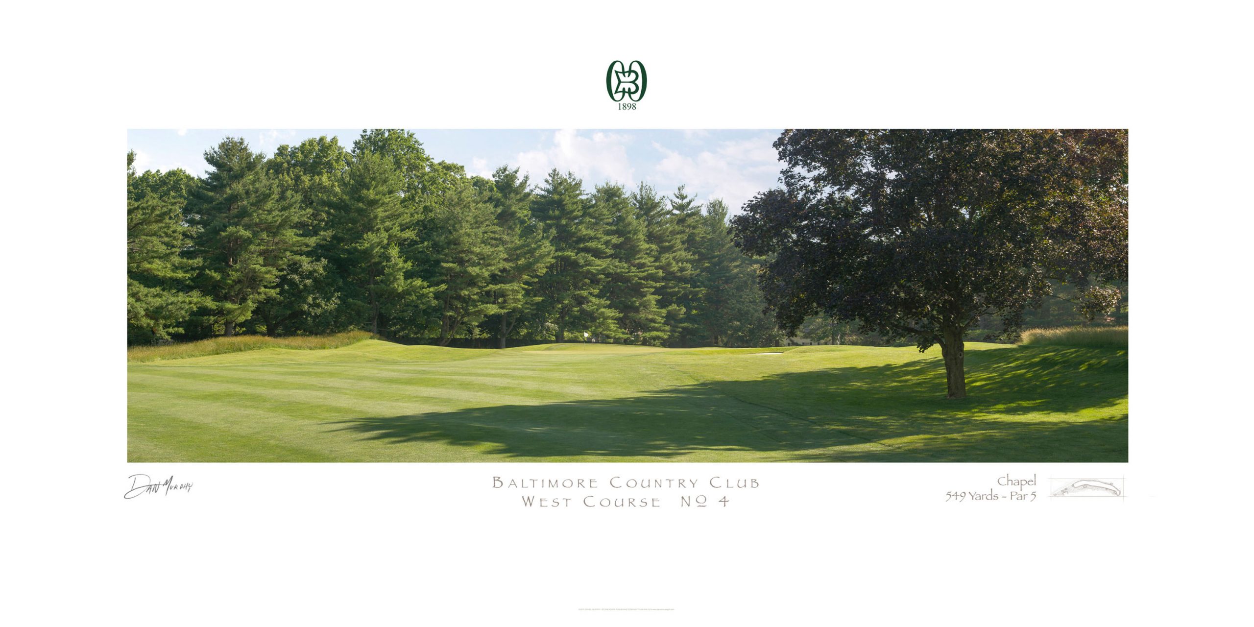Baltimore Country Club West No. 4 | Stonehouse Golf