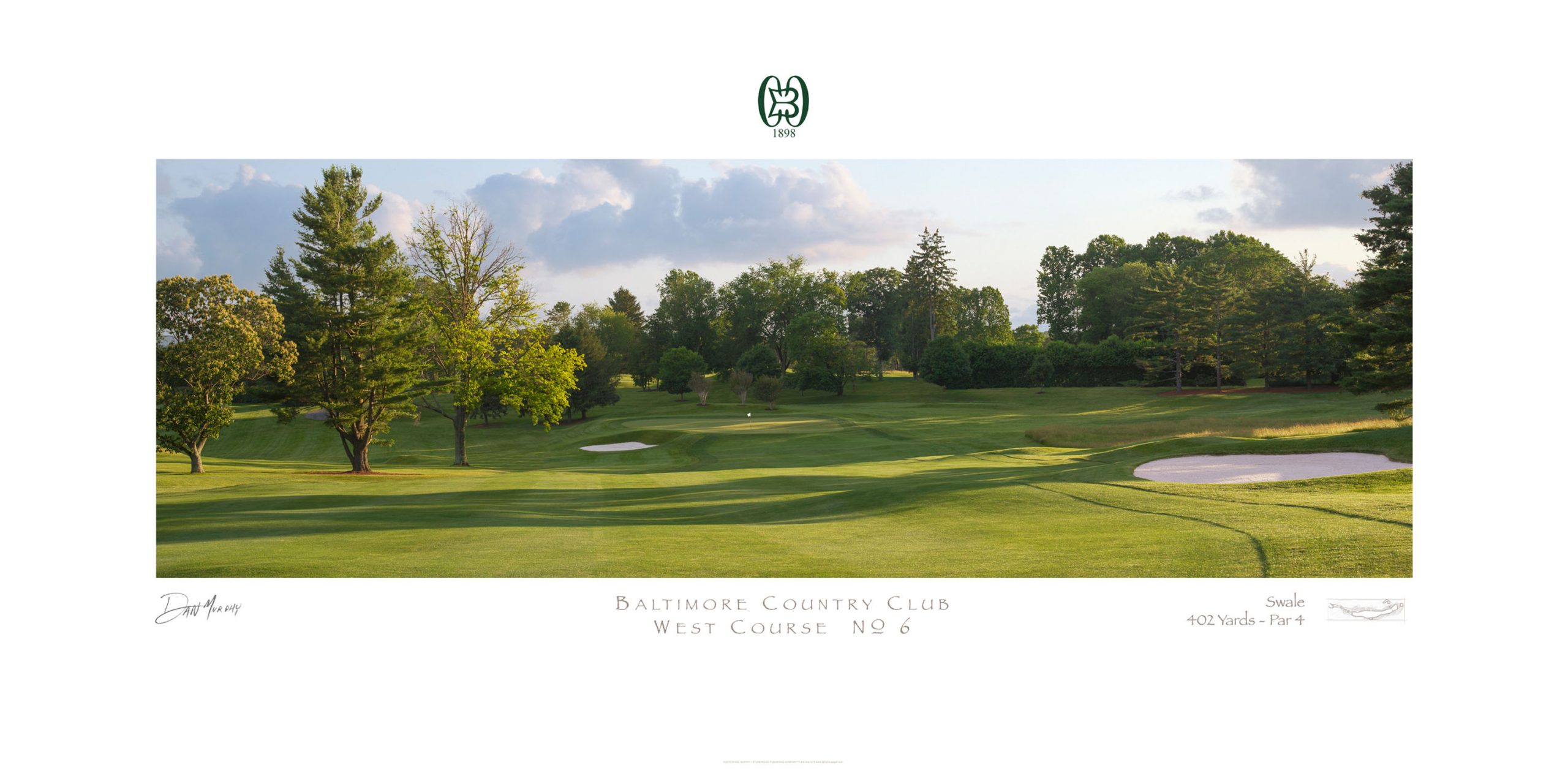 Baltimore Country Club West No. 6 | Stonehouse Golf