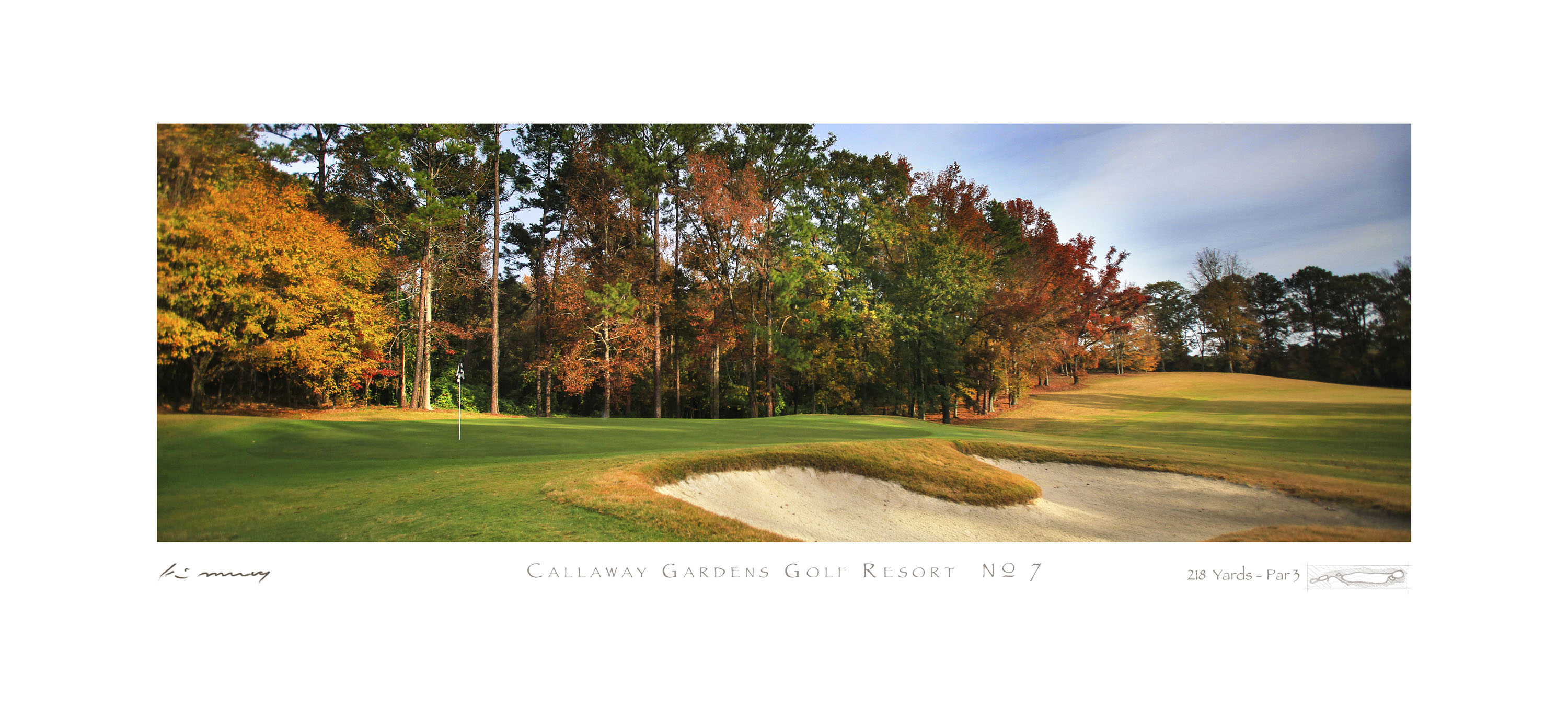 Callaway Gardens Golf Resort No. 7 | Stonehouse Golf