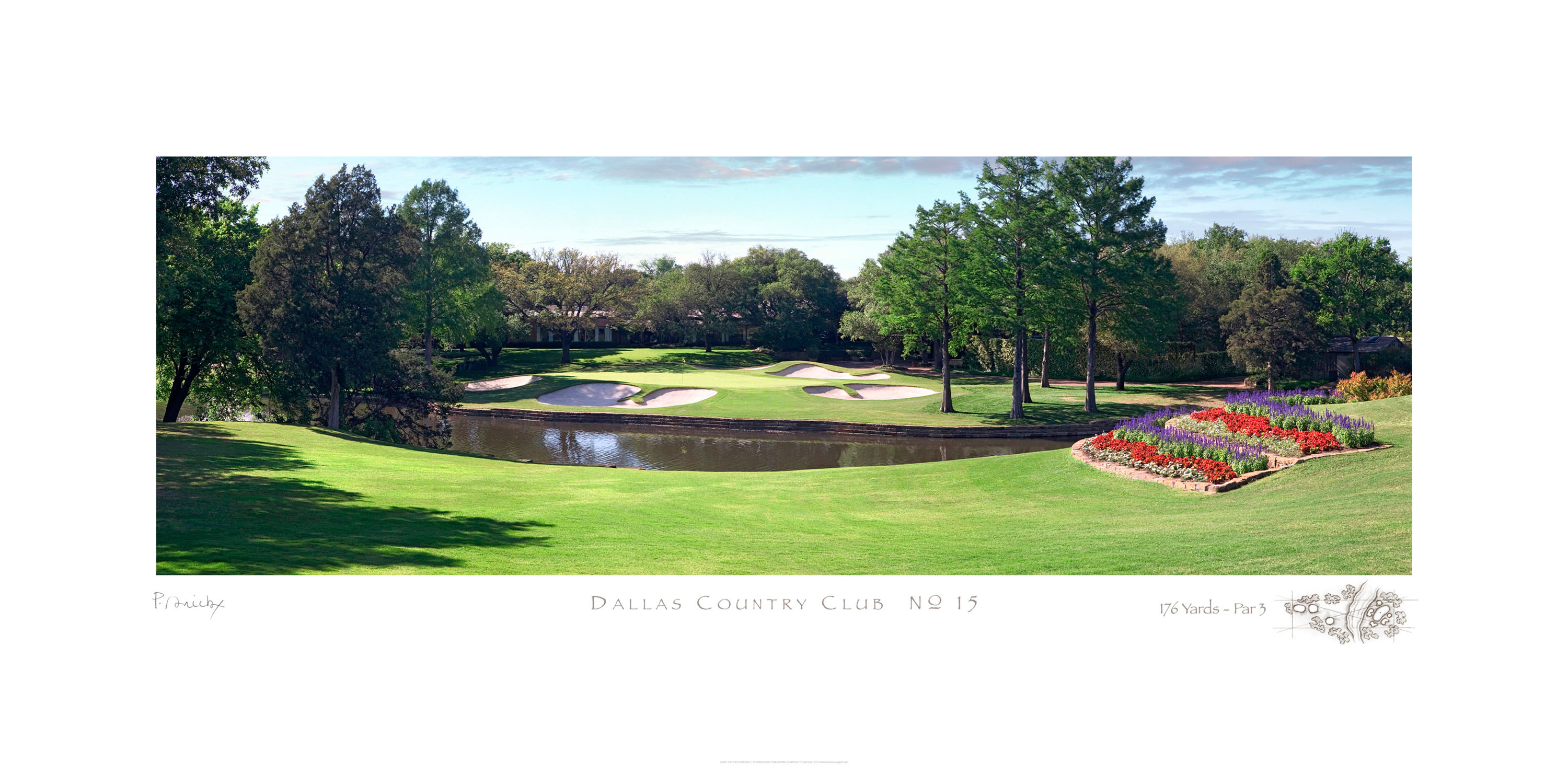 Dallas Country Club, No. 15 | Stonehouse Golf