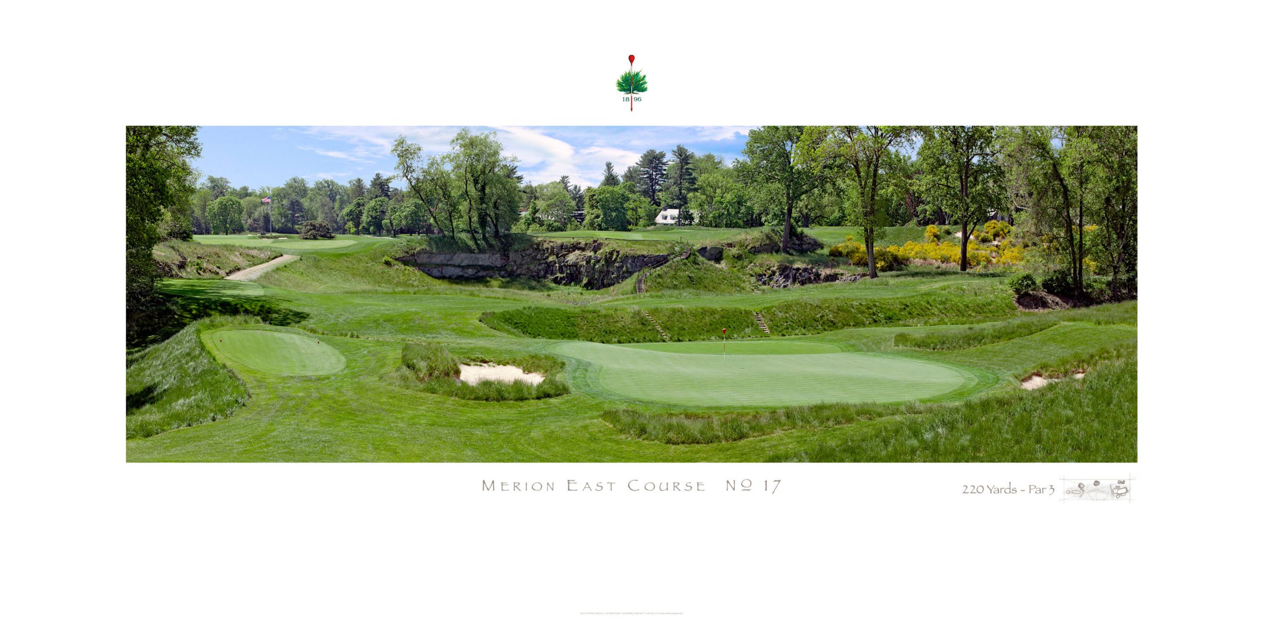 Merion East Course No. 17 | Stonehouse Golf